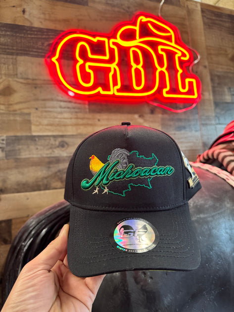 Caps Tagged Gallo Fino Brand Guadalajara Western Wear