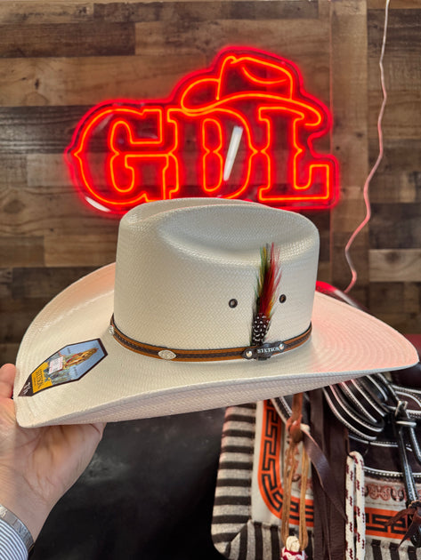 Stetson Alamo 10x Straw Cowboy Hat (Copa Chica Falda 4") – Guadalajara ...