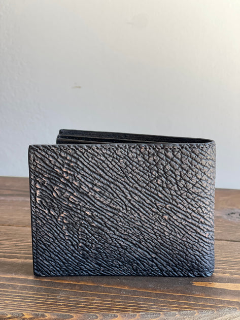 Cuadra Cartera Piel de Tiburon - Negro – Guadalajara Western Wear