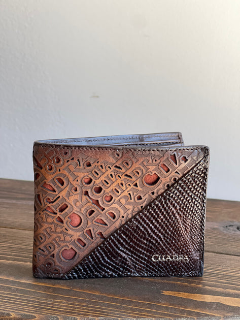 Cuadra Cartera Piel de Teju/Res - CAFE – Guadalajara Western Wear