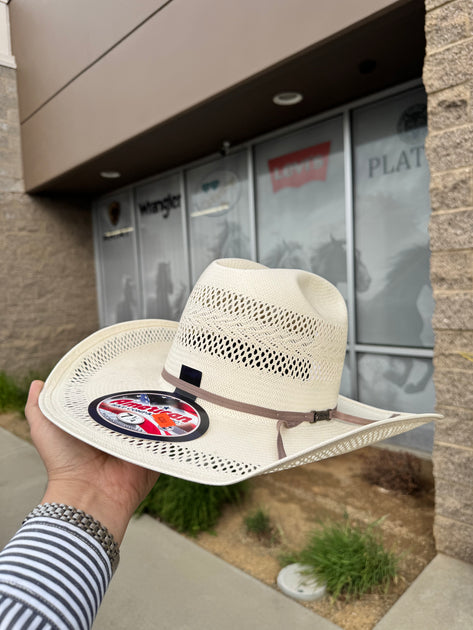 American Hat Co. Straw #8100 Crown: Minnick Brim: 4" CHL Trim: 2 CAHS ...