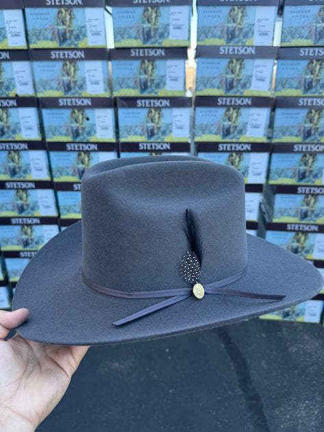 Stetson 6x Rancher Bullet Cowboy Felt Hat Sinaloa (Copa Alta Falda/Bri ...