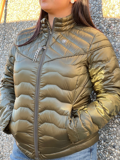 Ariat Women Ideal Forest Mist Jacket – Guadalajara Western Wear