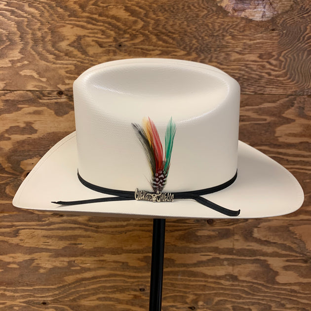 500X Johnson Copa Alta 4 3/4" Falda Corta 3" Sinaloa Shape Straw Hat ...