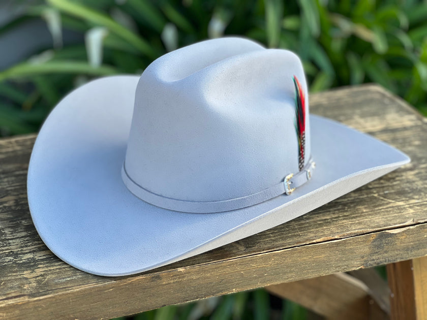 Stetson El Patron Premier 30x Mist Grey Cowboy Felt Hat – Guadalajara ...