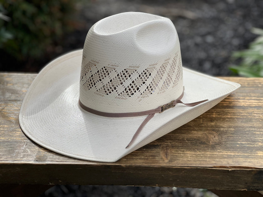 American Hat Co. Straw #6300 Crown: Minnick Brim: 4" CHL Trim: 2 CAHS ...