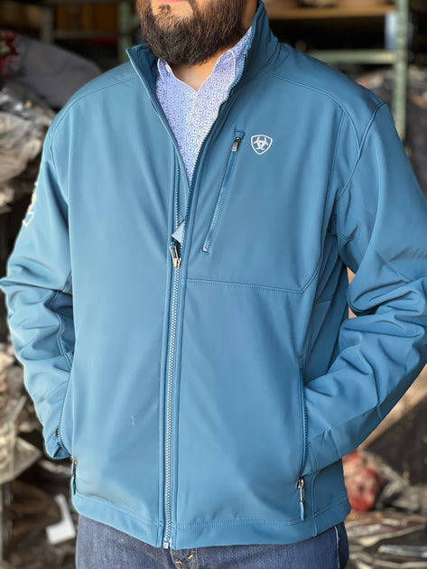 Ariat Logo Men Majolica Blue 2.0 Soft-Shell Jacket – Guadalajara ...